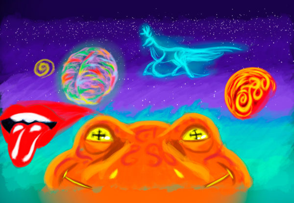 DMT y Sapito, un ritual viral